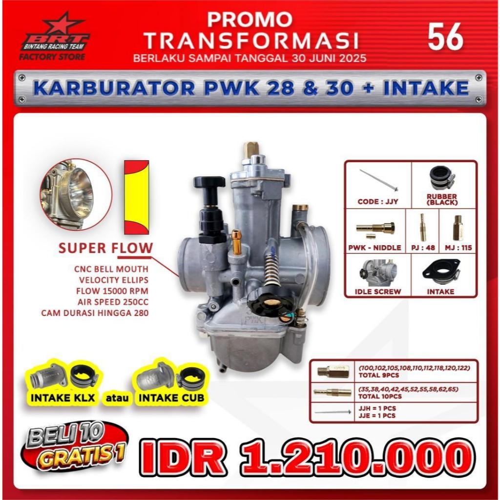 Jual karburator pwk 28&30+Intake/ Karburator pwk 28 &30 + Intake ...