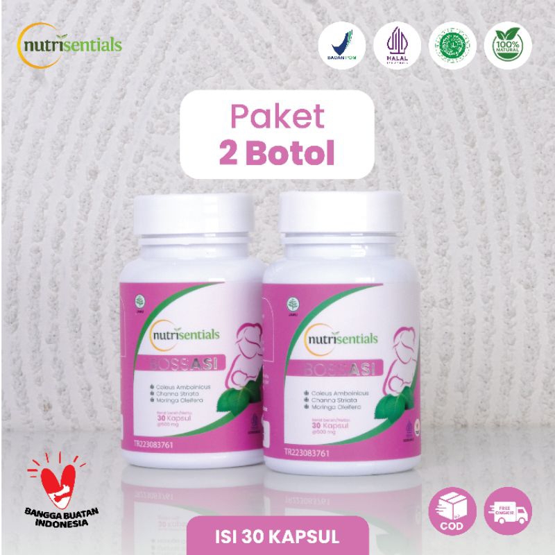 Jual Nutrisentials Bundling BossAsi Asi Booster isi @30 Kapsul | Shopee Indonesia