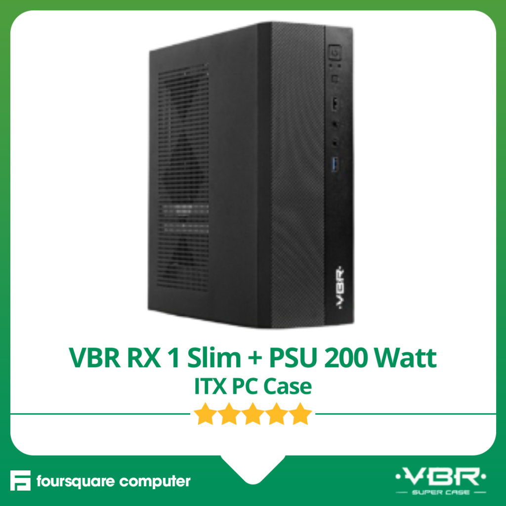 Jual VBR RX 1 Slim + PSU 200 Watt ITX PC Case Casing | Shopee Indonesia