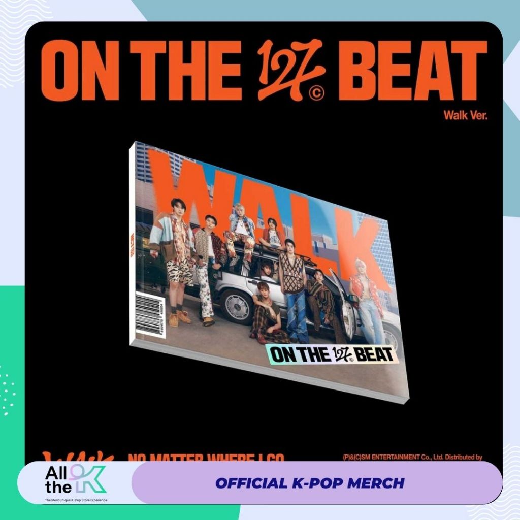Jual Album Official NCT 127 Walk 6th Full Album Walk Ver - Official ...
