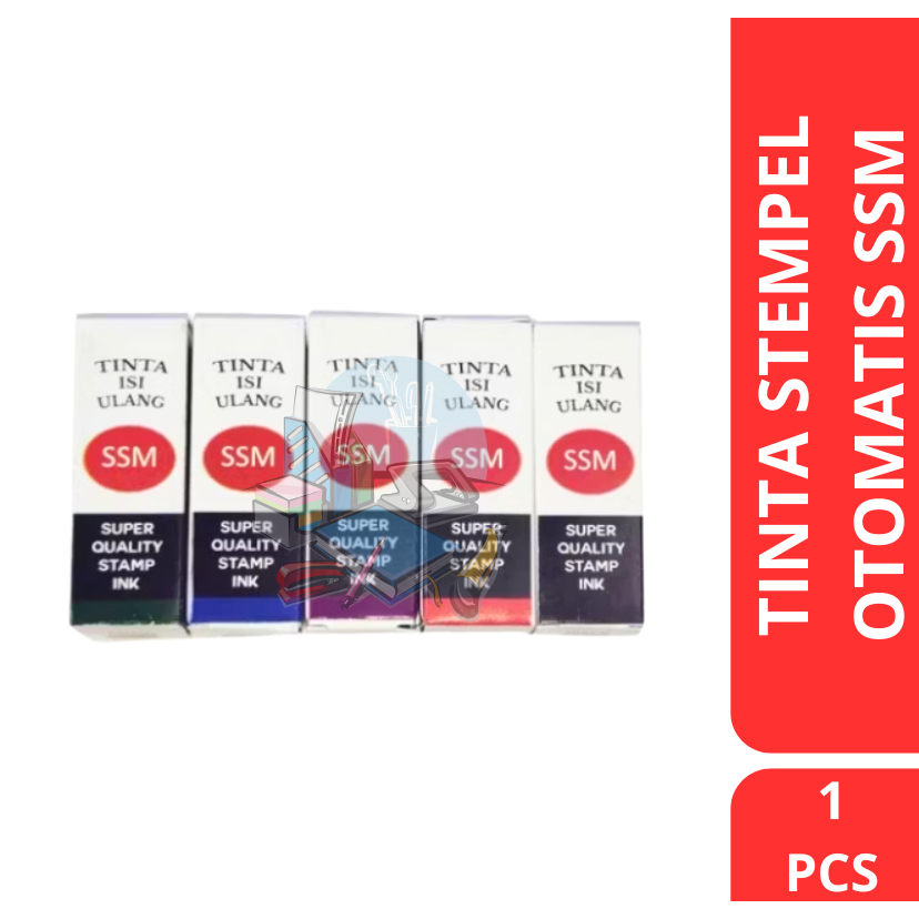 Jual [1 PC] Isi Ulang Tinta Stempel Otomatis Label / Refill Flash Stamp ...