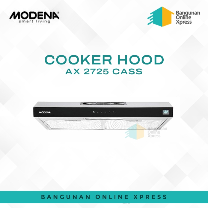 Jual Modena Cooker Hood AX-2725 CASS Purifier Slim Hood Hybrid 70cm ...