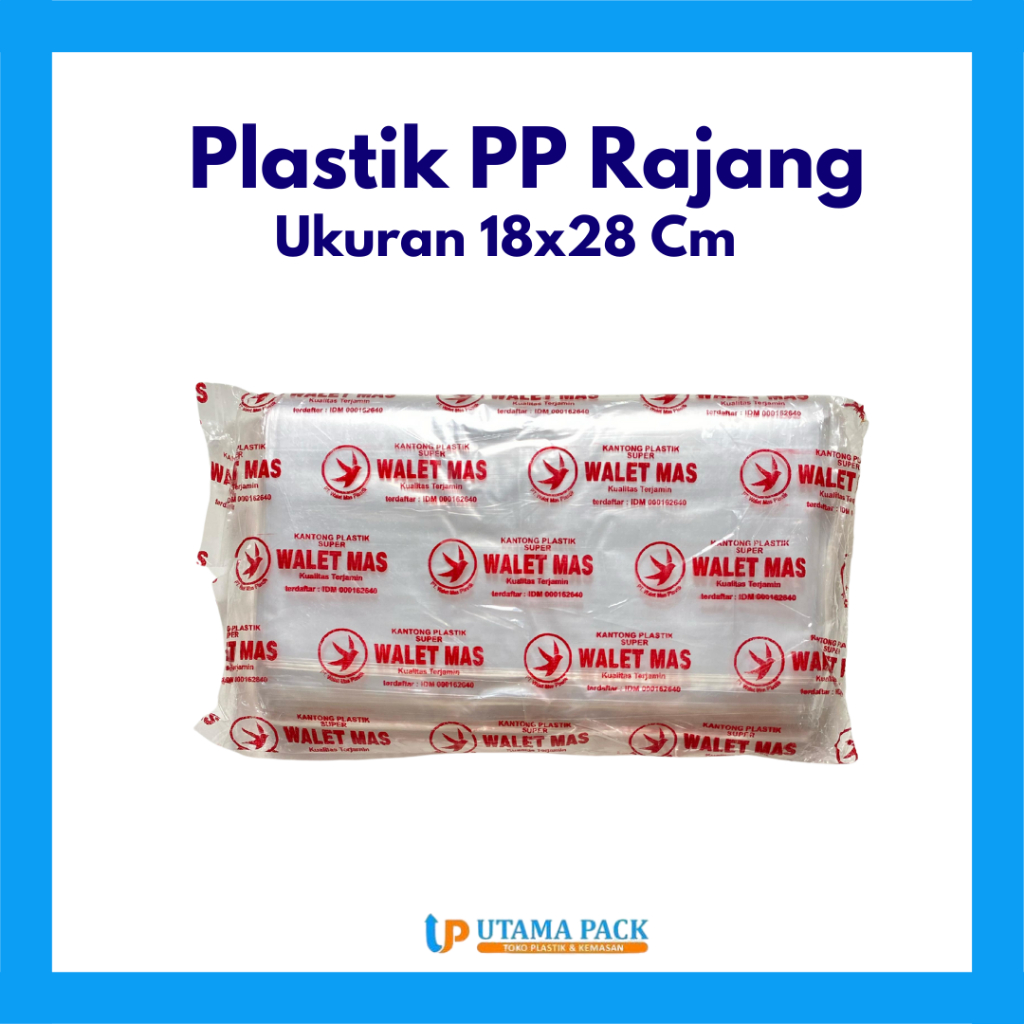 Jual Plastik PP Walet Mas Rajang 015 Ukuran 18x28 CM | Shopee Indonesia
