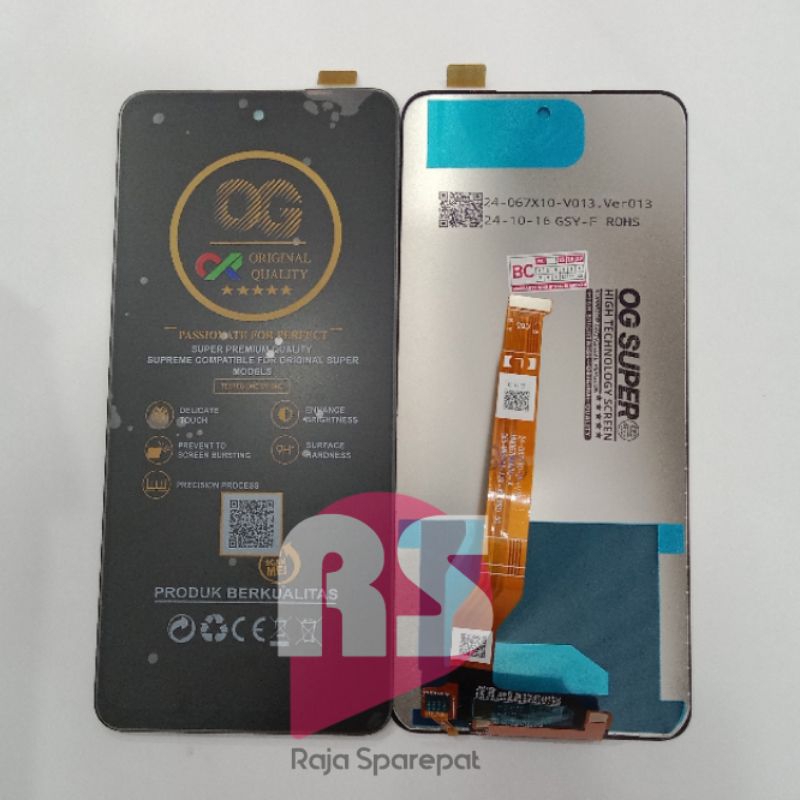 Jual Lcd Touchscreen Oppo A3 A3 Pro A3x 4g 5g K12x 12x Black Og Super