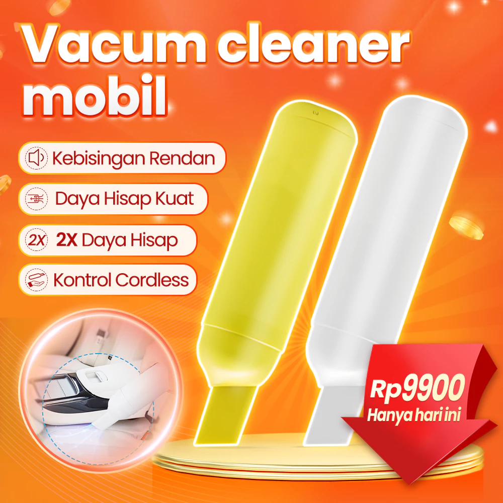 Jual Vacum Cleaner Mini Portable Mobil / Rumah Vakum Wireless USB Cas ...