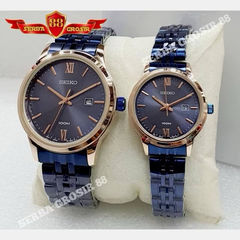 Jual Jam Tangan Seiko Couple | Jam Couple | Water Resist | Best Seller ...