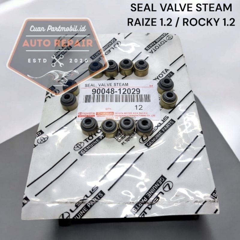 Jual SEAL VALVE STEAM SEAL KLEP RAIZE 1.200CC ROCKY 1.200CC | Shopee Indonesia