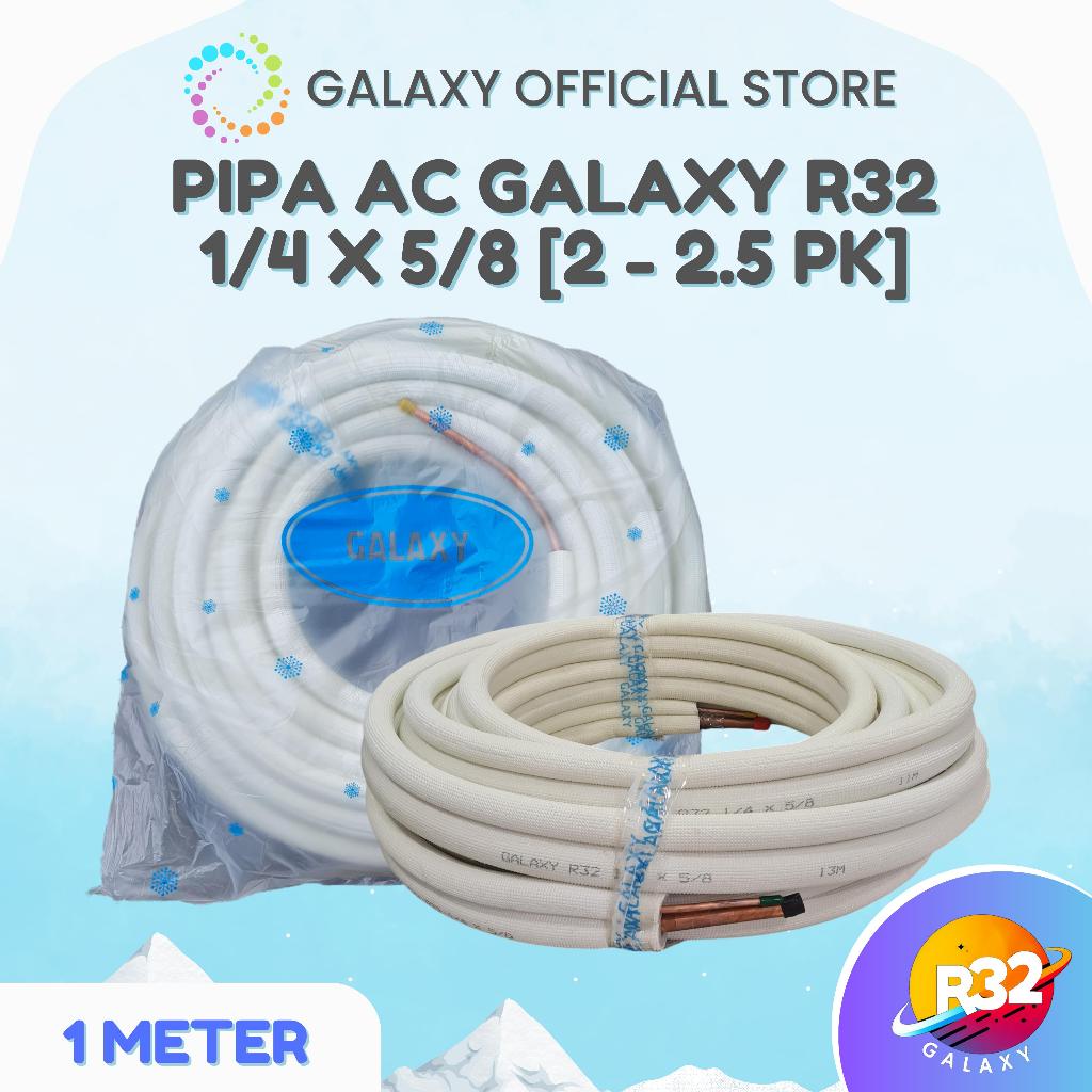 Jual Pipa AC Galaxy R32 1/4 x 5/8 [ 2 - 2.5 PK ] (1 Meter) | Shopee ...