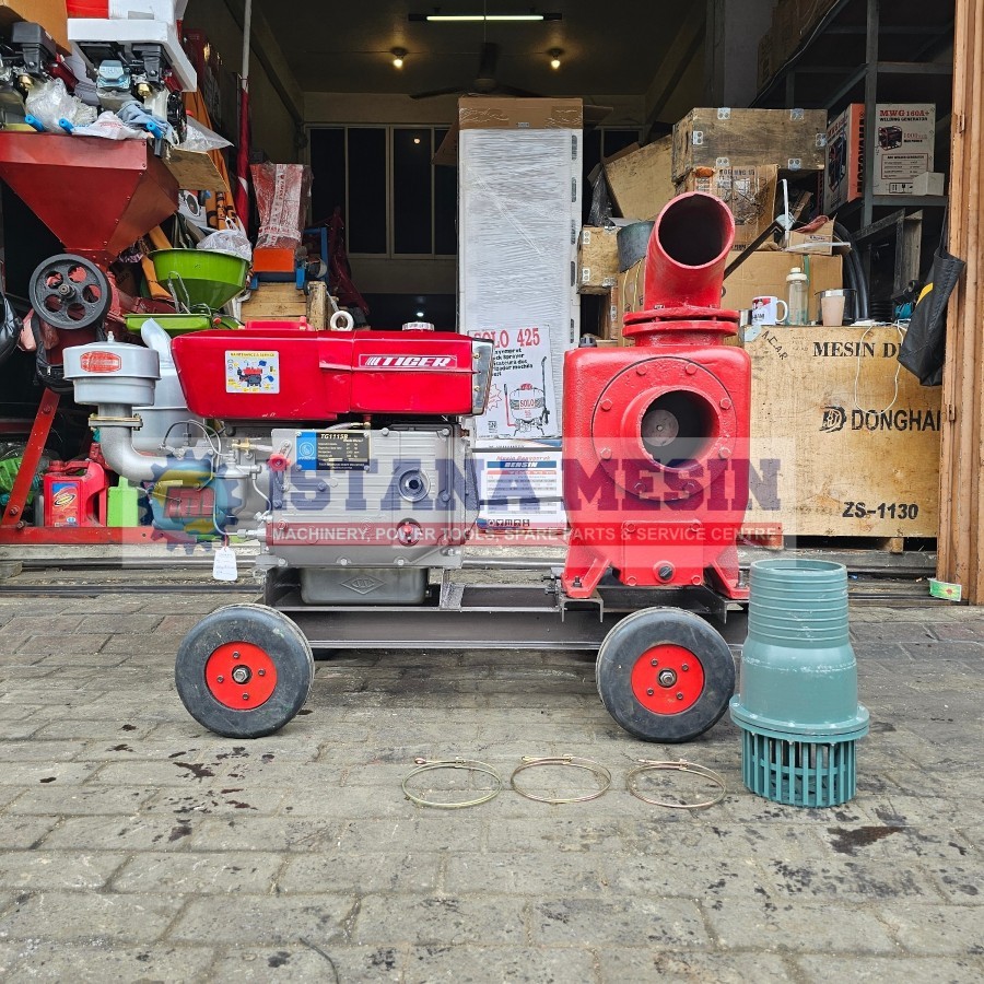 Jual MESIN POMPA AIR IRIGASI SAWAH BANJIR 6INCI NS 150 COMPLETE MESIN ...