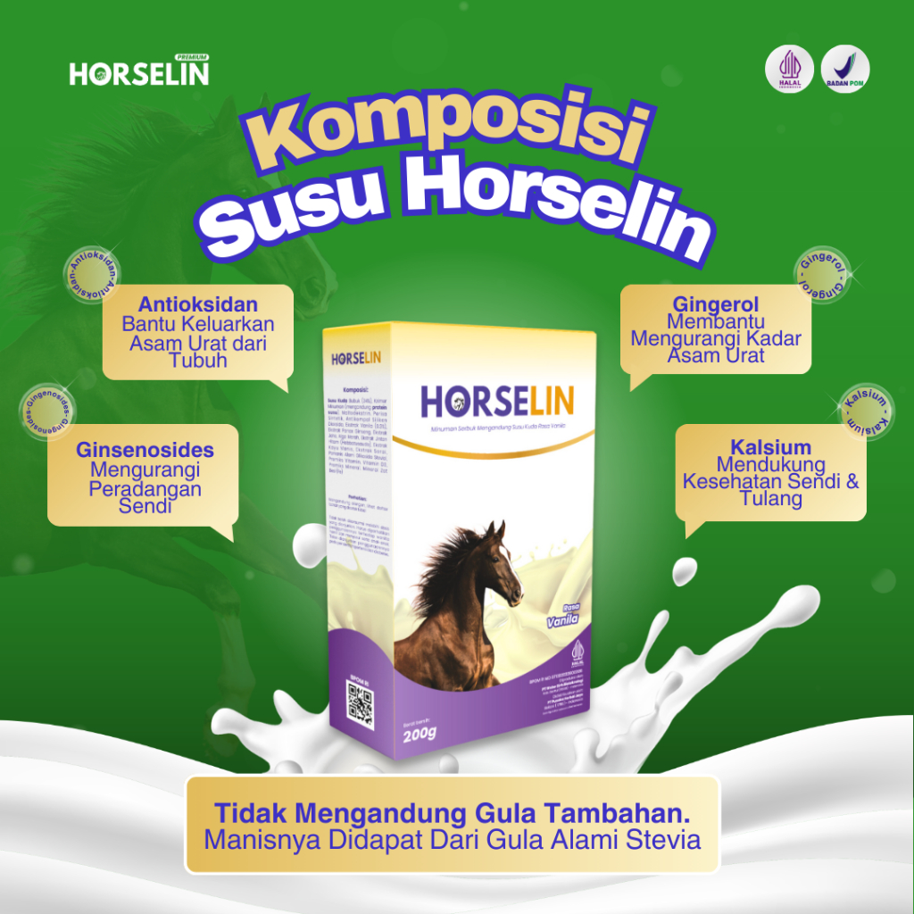 Jual Susu Kuda untuk ASAM URAT Horselin Susu Kuda Liar Sumbawa Asli ...