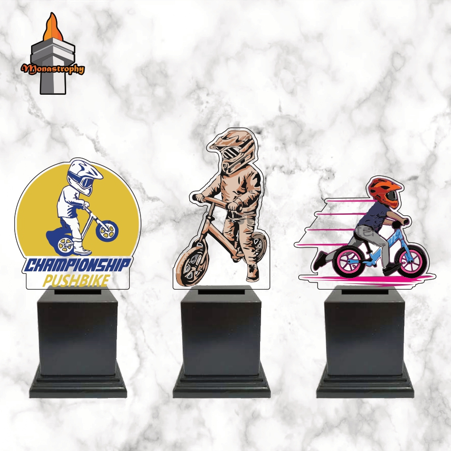 Jual Piala Pusbike Plakat Pushbike Vandel Pusbike Akrilik Piala Pusbike ...