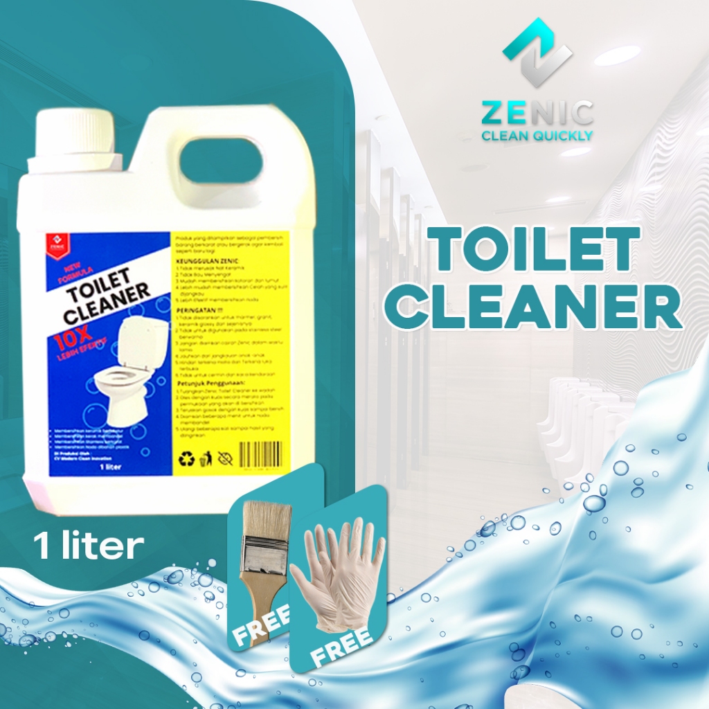 Jual ZENIC CLEAN QUICKLY Toilet Cleaner Cairan Pink/Merah Pembersih ...