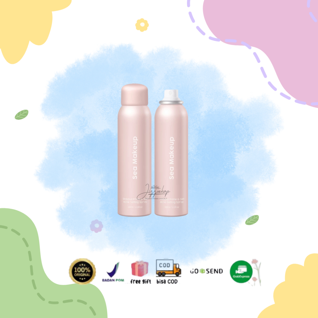 Jual Sea Makeup - Stayput Prime & Set Continuous Setting Spray - velvet ...