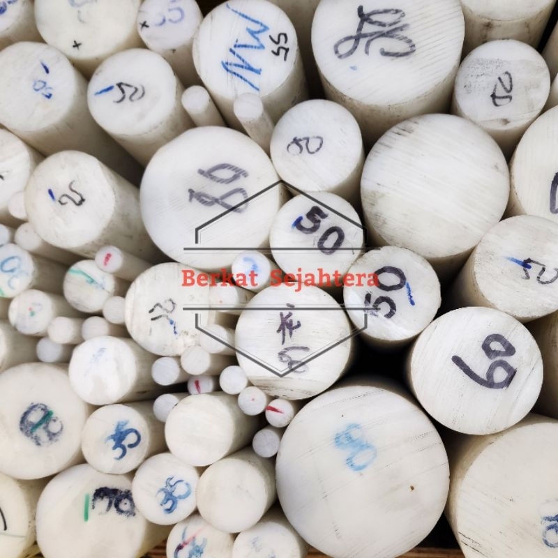 Jual Nylon Rod / PE Rod Batangan 40mm x 1 Meter | Shopee Indonesia