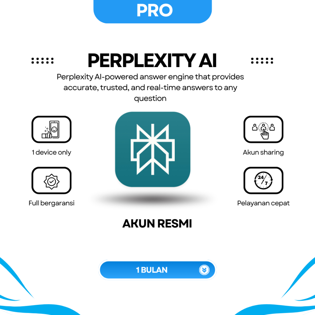 Jual perplexity ai pro plan 1 bulan | Shopee Indonesia