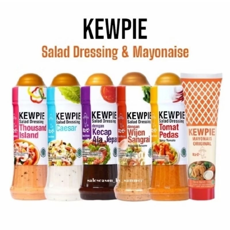 Jual KEWPIE | Salad Dressing & Mayonaise | Wijen Sangrai . Mayonaise . Thousand Island . Caesar ...