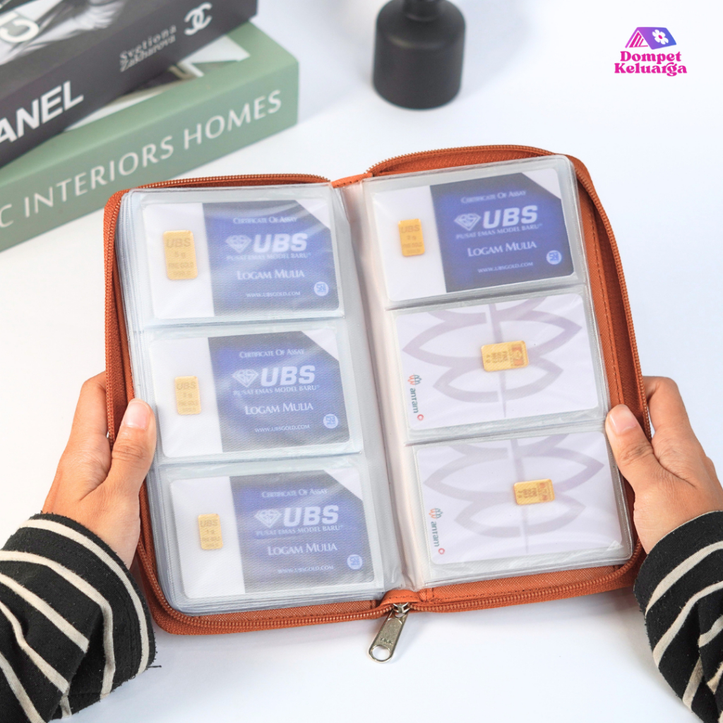 Jual Dompet Keluarga - Dompet Logam Mulia Album Antam Tempat ...
