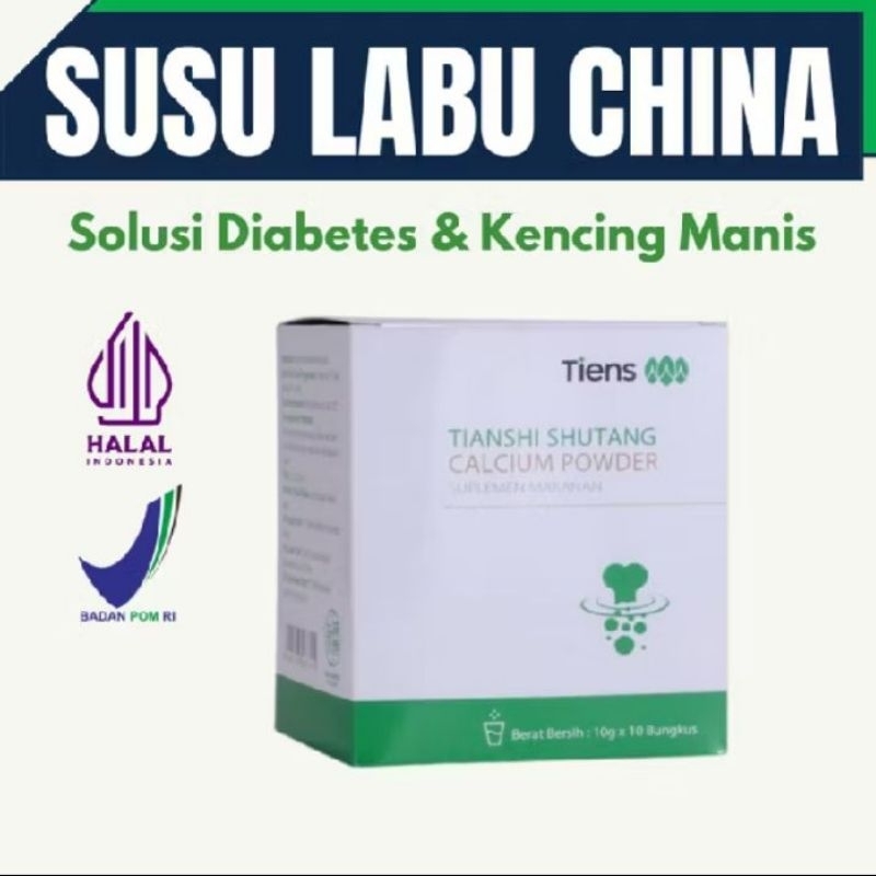 Jual SUSU LABU CHINA - SHUTANG KALSIUM POWDER - Obat China Untuk ...