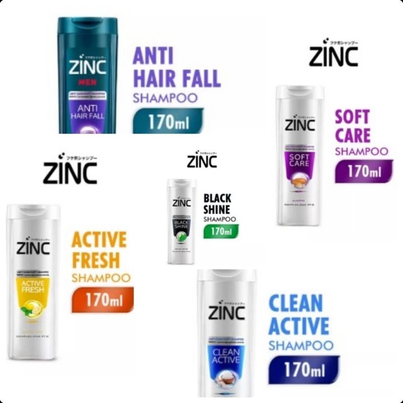 Jual (BOSS) ZINC SHAMPO KEMASAN BOTOL UKURAN 170 ML | Shopee Indonesia