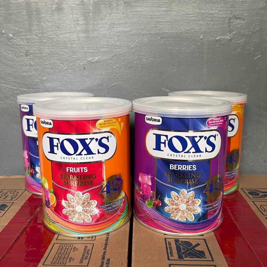 Jual PERMEN FOXS SAVORIA (KALENG) | Shopee Indonesia