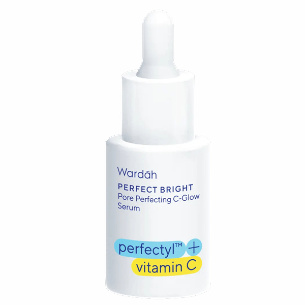 Jual WARDAH Perfect Bright Pore Perfecting C-Glow Serum 15mL | Shopee Indonesia