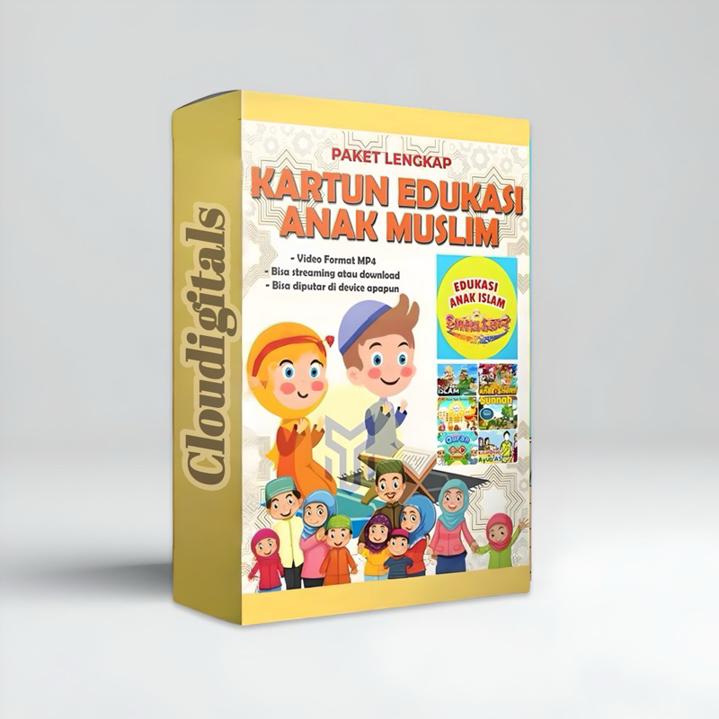 Jual KARTUN ANAK MUSLIM - Program Video Edukasi Anak Islam Lengkap - Tumbuh Kembang Anak dengan ...