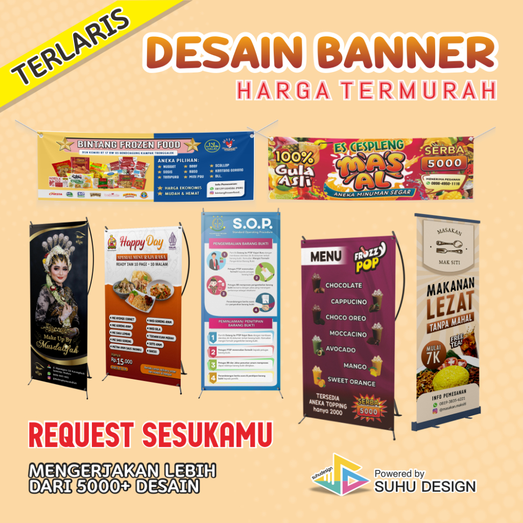Jual [TERLARIS] JASA DESAIN BANNER SPANDUK UCAPAN RAPAT LEBARAN NATAL ...
