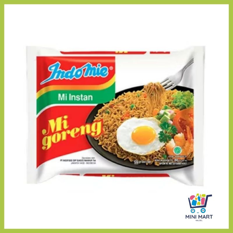 Jual Mini Mart Kalsel - Indomie Goreng 80gr (Dipacking Kardus) | Shopee ...