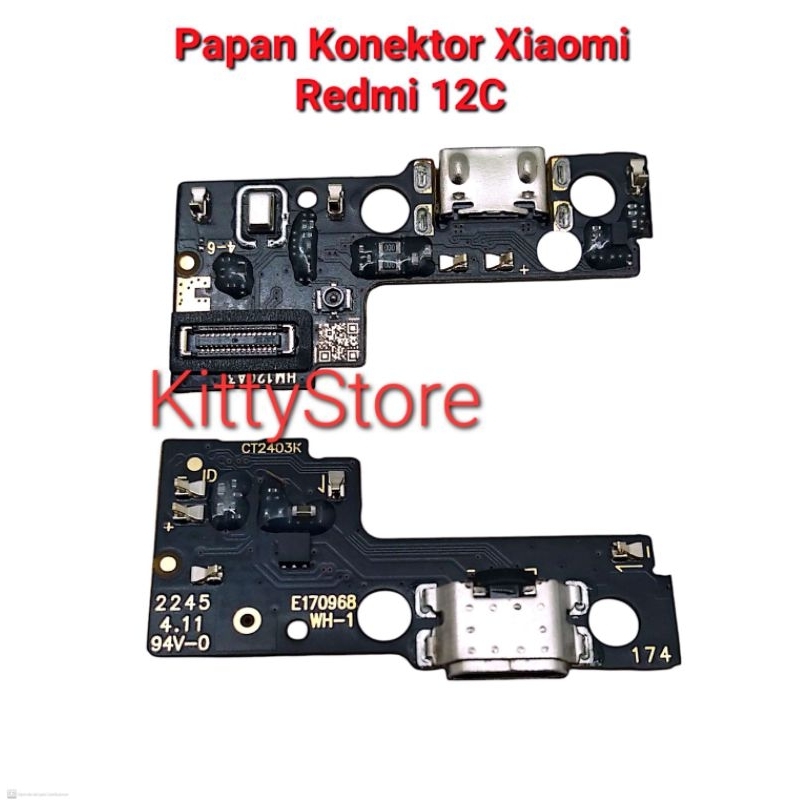 Jual Papan Charger Flexible Konektor Cas Xiaomi Redmi 12C Plus IC ...