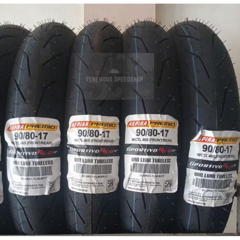 Jual Ban Softcompound Aspira Premio Sportivo RS-01 90/80-17 (2Ban) | Shopee Indonesia