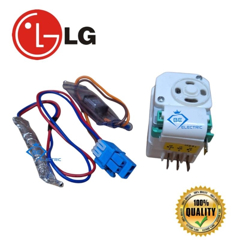 Jual TIMER DEFROST BIMETAL KULKAS LG 2 PINTU / TIMER DAN DEFROST KULKAS LG HARGA 1 SET | Shopee ...