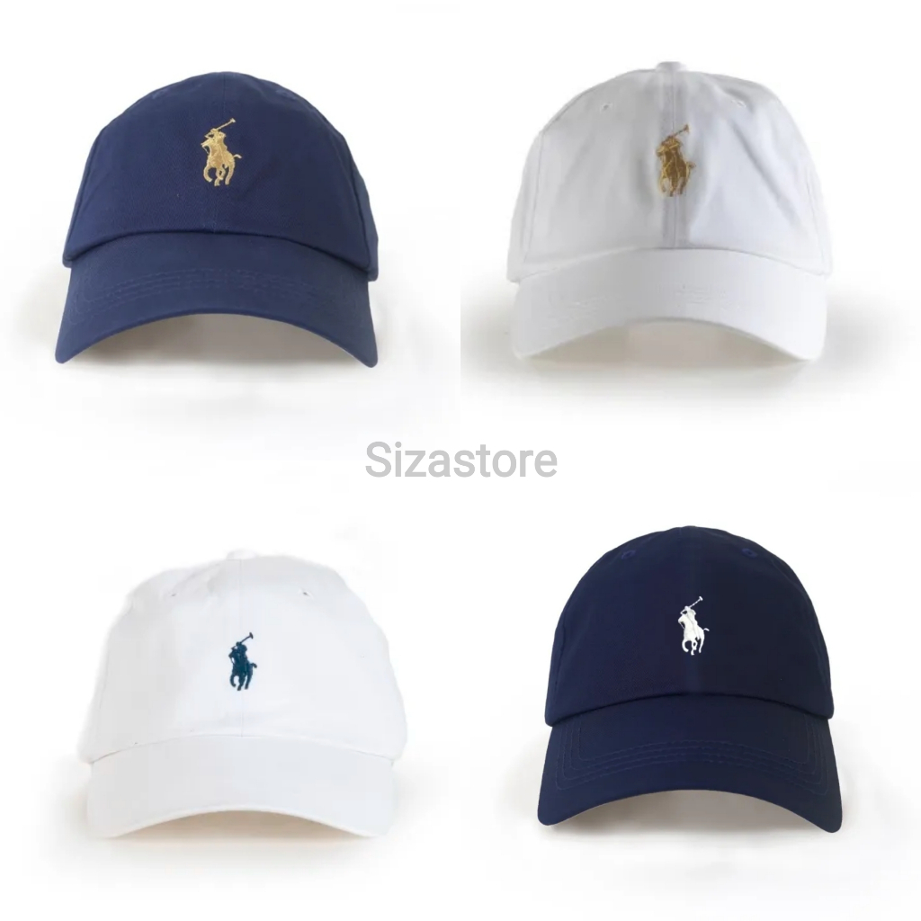 Jual Topi Polo Navy / White Original Official Indonesia 100% Katun ...