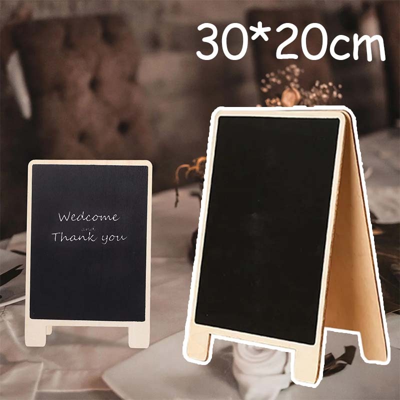 Jual Mini Black Board Kayu Papan Reservasi Papan Tulis Cafe Papan Memo ...