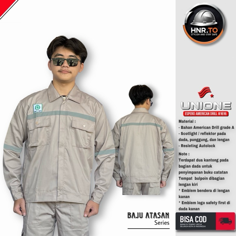 Jual Baju Wearpack Safety/ Kemeja Kerja / pakaian kerja lapangan ...