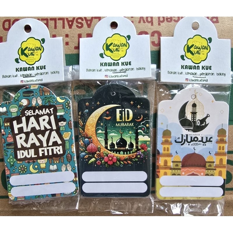 Jual HANG TAG RAYA - HANGTAG HAMPERS RAYA - HANG TAG IDUL FITRI ...