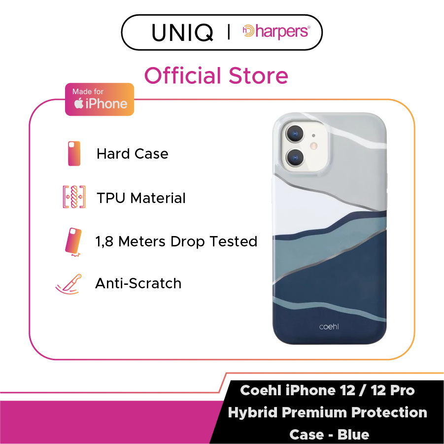 Jual UNIQ Coehl Hybrid Premium Protection Case iPhone 12 / 12 Pro ...