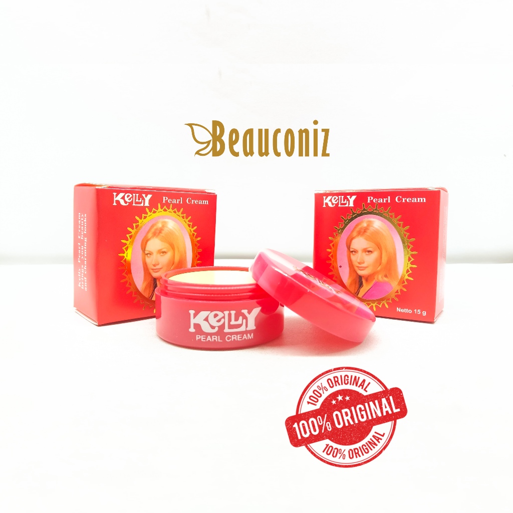 Jual Kelly Pearl Cream Original 15gr (1 box isi 12pcs) | Shopee Indonesia