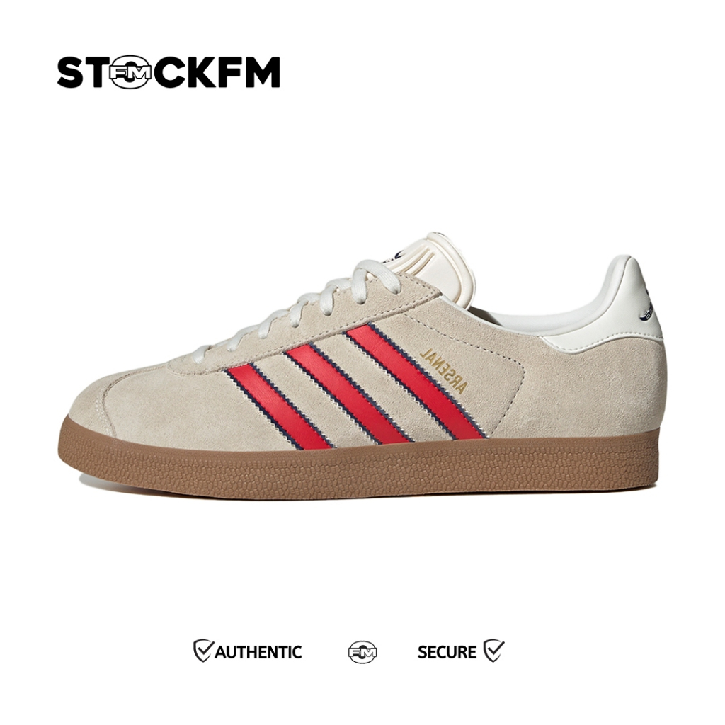 Jual Adidas Gazelle Arsenal Terrace Icons Off White Better Scarlet ...