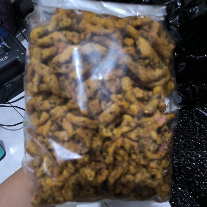 Jual KERIPIK USUS KRISPY DAUN JERUK 1KG | Shopee Indonesia