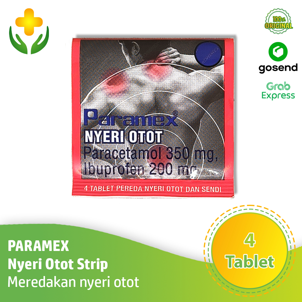 Jual Paramex Nyeri Otot 4 Tablet Obat Nyeri Otot Nyeri Sendi Sakit ...