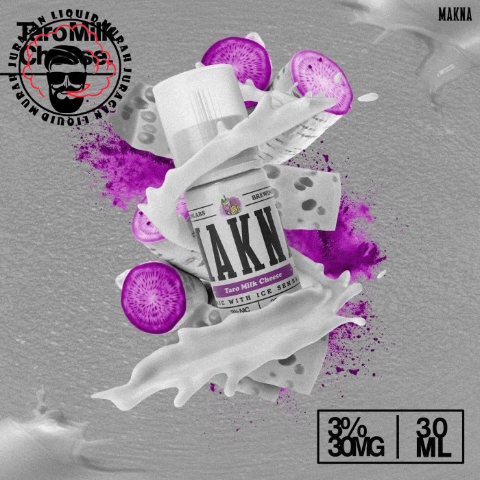 Jual Makna V2 Taro Milk Cheese Ice Salt Nic Liquid 30ml Saltnic by ...