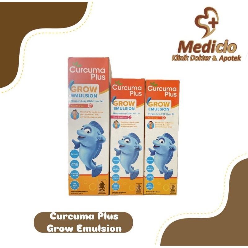 Jual Curcuma Plus Grow Emulsion | Shopee Indonesia