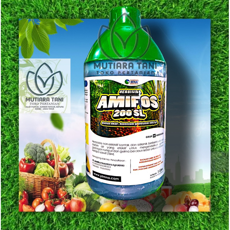 Jual Herbisida Pembasmi Rumput Lulangan Kontak Sistemik Amifos 200SL 1 ...