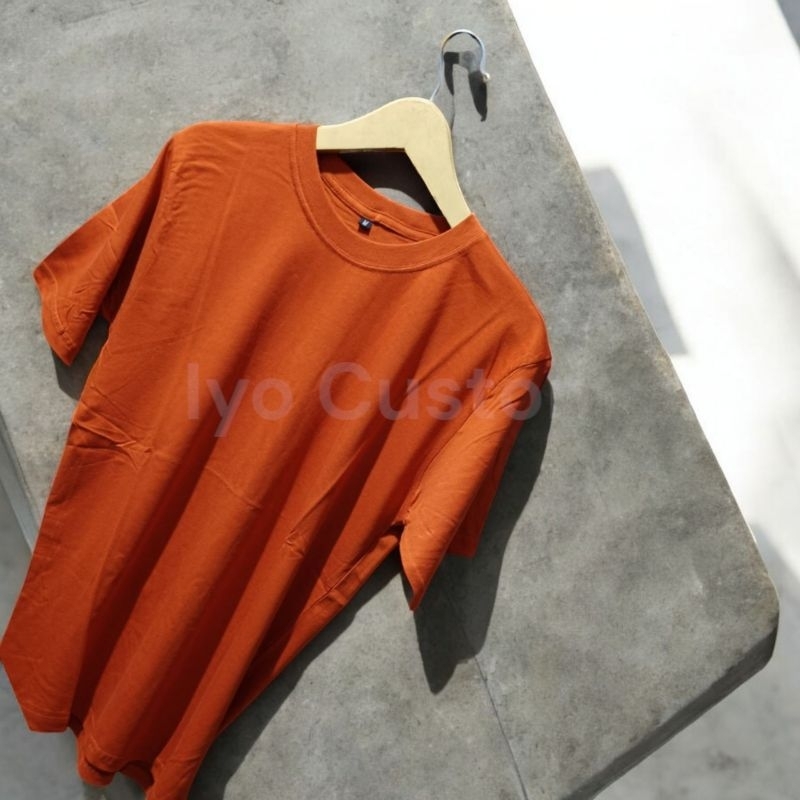 Jual Kaos Polos Merah Bata | Shopee Indonesia