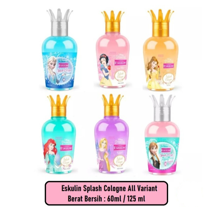 Jual Eskulin Splash Cologne Kids Princess All Variant Berat Bersih ...