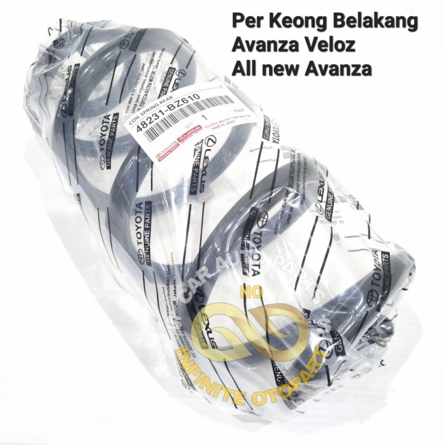 Jual PER KEONG BELAKANG COIL SPRING REAR ALL NEW AVANZA VELOZ HARGA ...