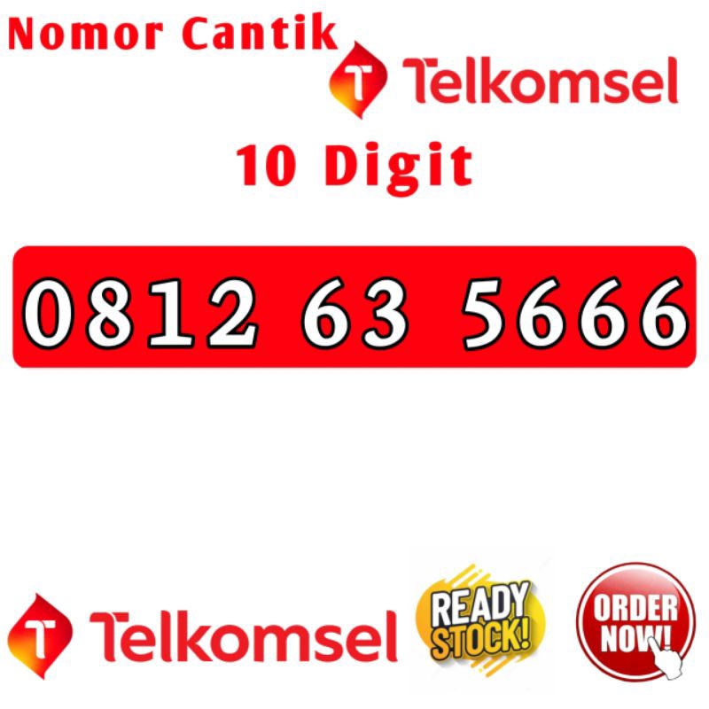 Jual Nomor Cantik Telkomsel Simpati 10 Digit 666 - Kartu Perdana Telkomsel Nomor Cantik 10 Digit ...