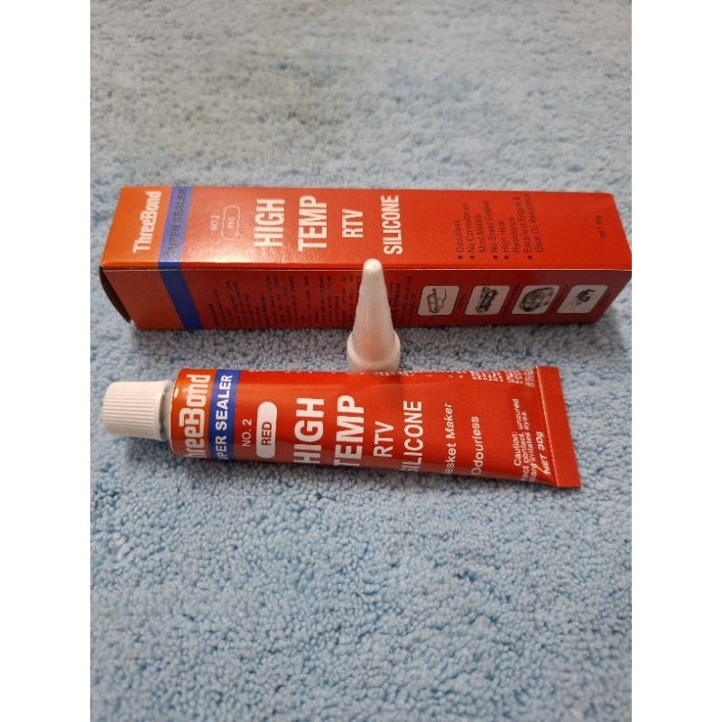 Jual Lem Threebond HIGH Temp RTV Silicone Red Merah 30gr | Shopee Indonesia