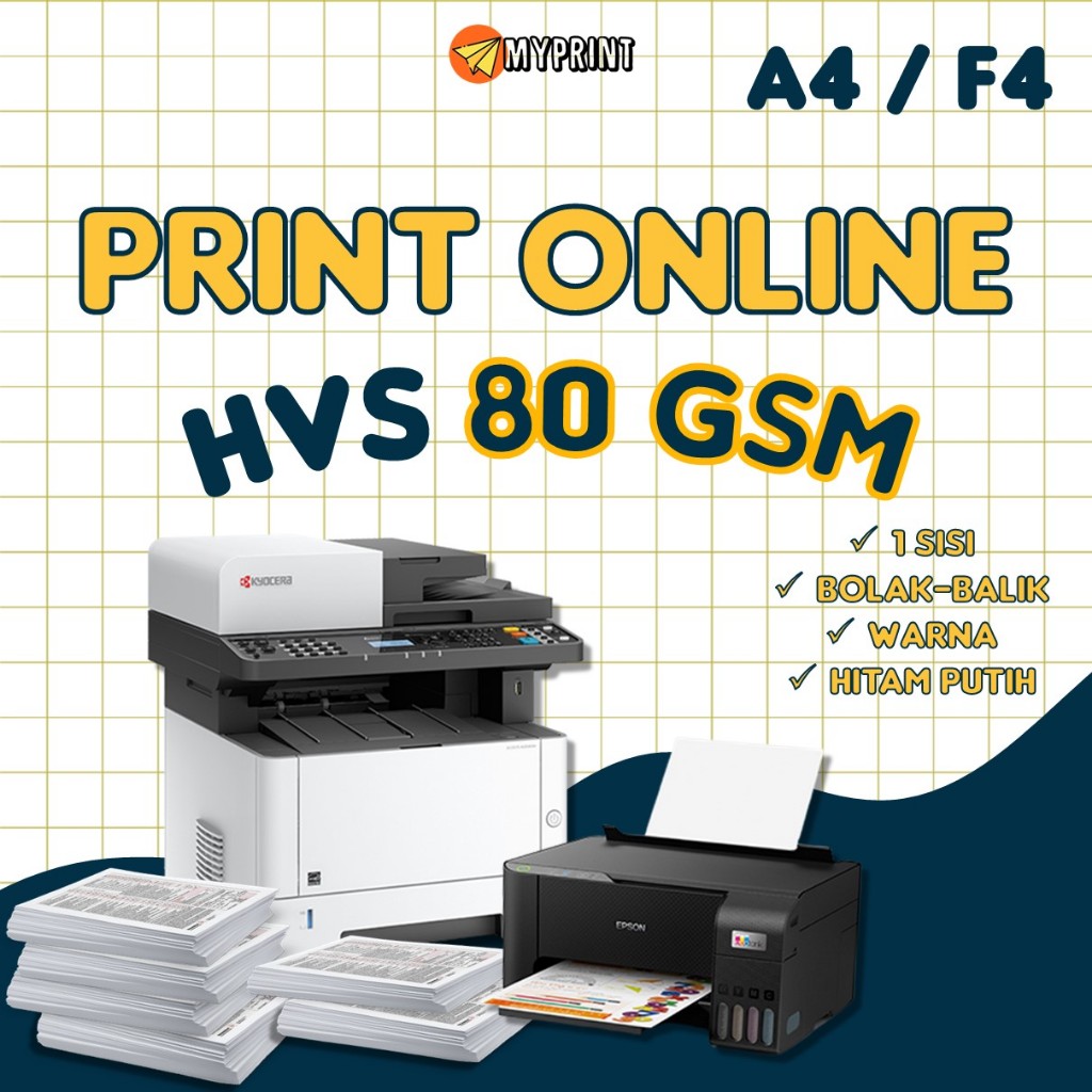 Jual PRINT HVS 80 GSM A4 F4 PRINT 80GSM PRINT TUGAS KULIAH CETAK LAPORAN CETAK JURNAL CETAK ...