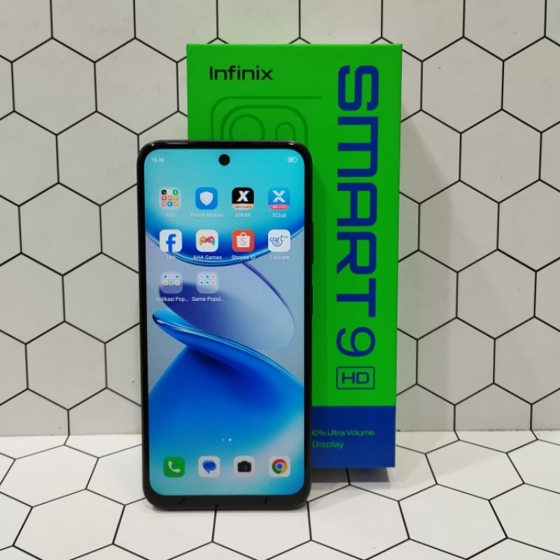 Jual Infinix Smart 9 HD 4/64GB Hp Second Fullset Original Bergaransi ...
